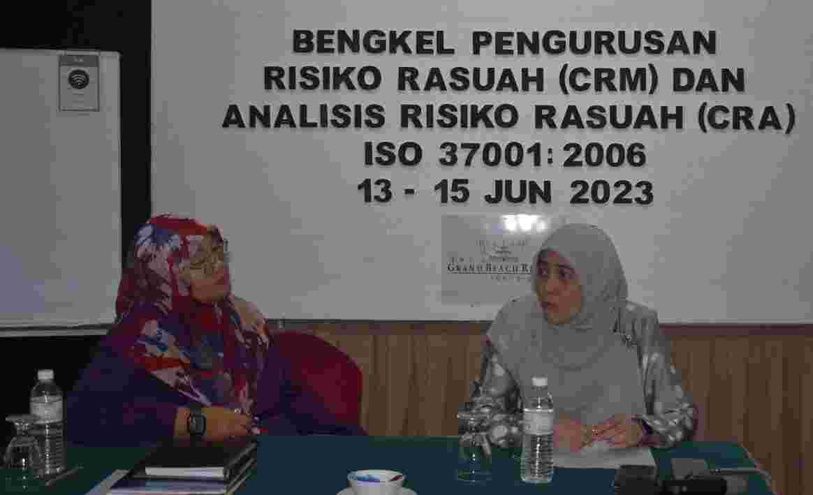 BENGKEL PENGURUSAN RISIKO RASUAH (CRM) DAN ANALISIS RISIKO RASUAH (CRA) MARITIM MALAYSIA