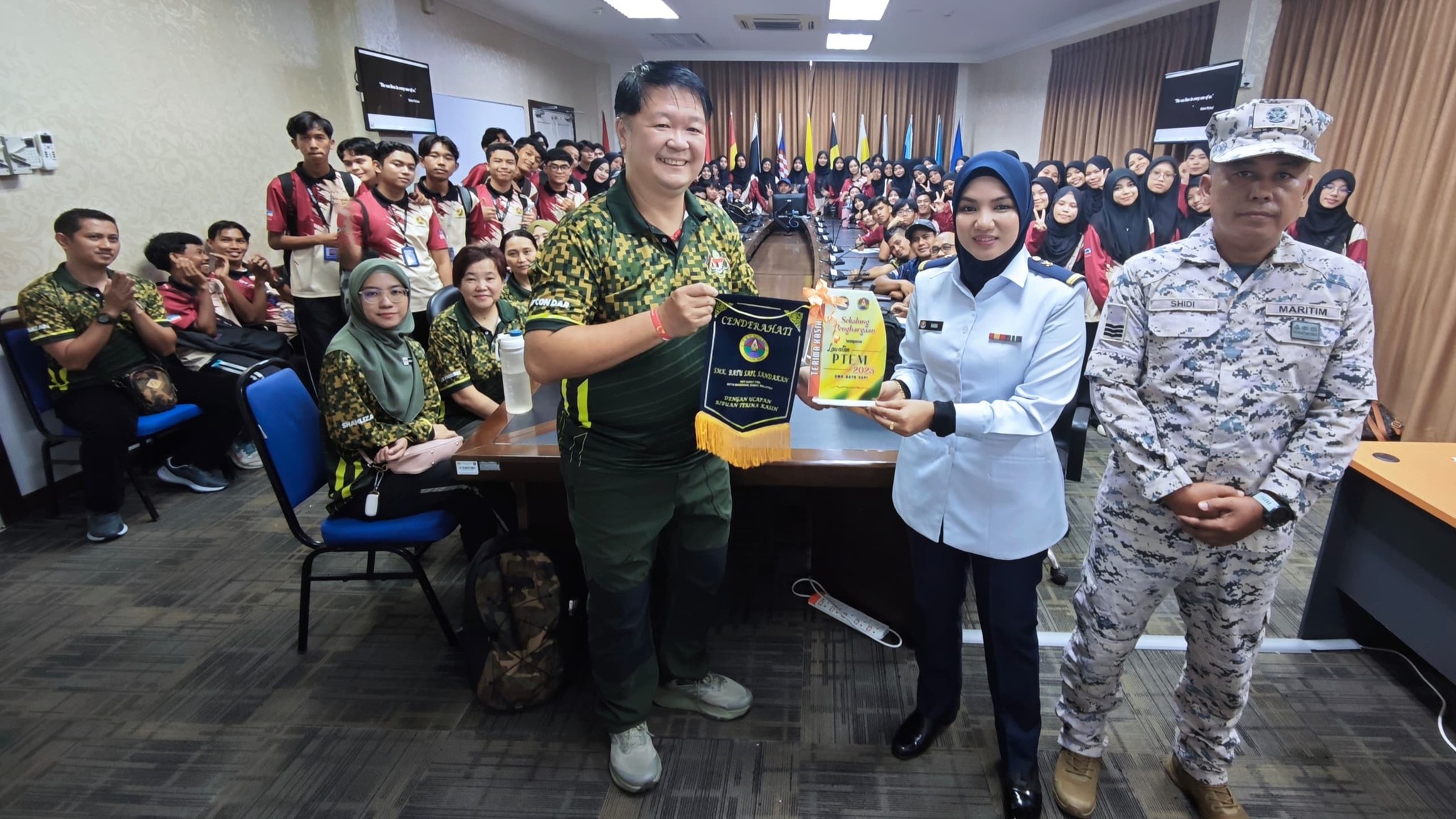 SMK BATU SAPI TEROKA DUNIA MARITIM DI ZON MARITIM SANDAKAN