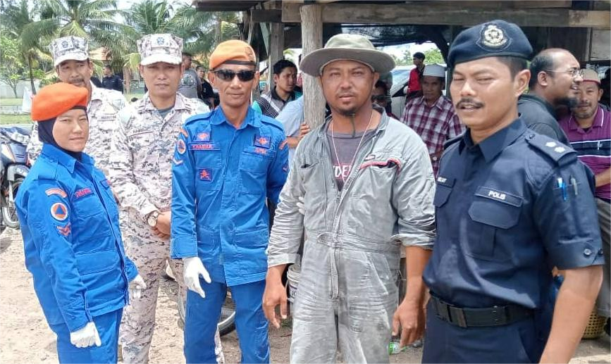 NELAYAN HILANG DI PERAIRAN DUNGUN DITEMUKAN SELAMAT